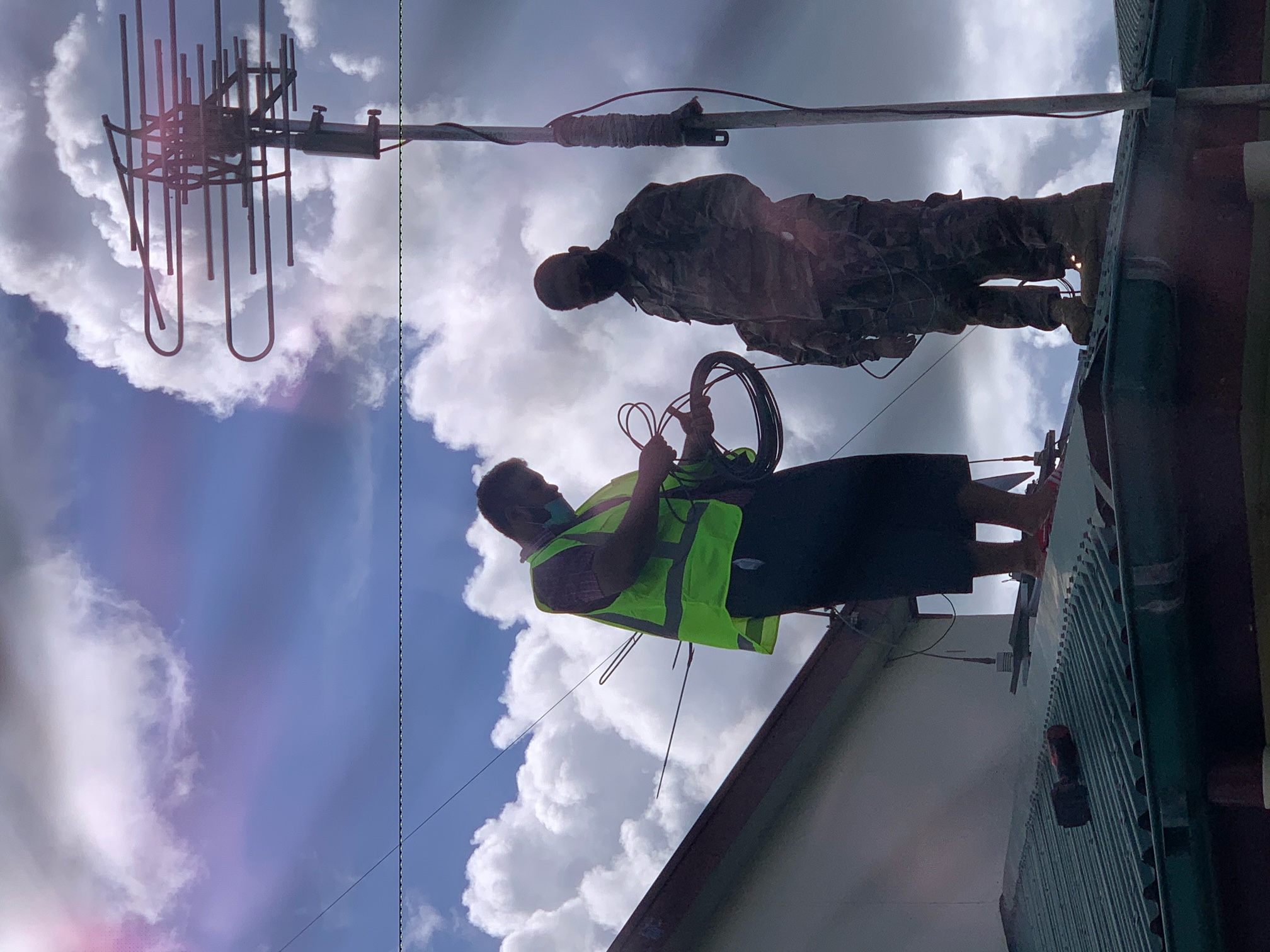 Joint Mission to install VHF Radio Communication System, Remote ...